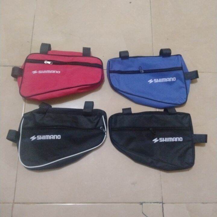 tas frame sepeda segitiga Murah double resleting tas sepeda dalangan ...