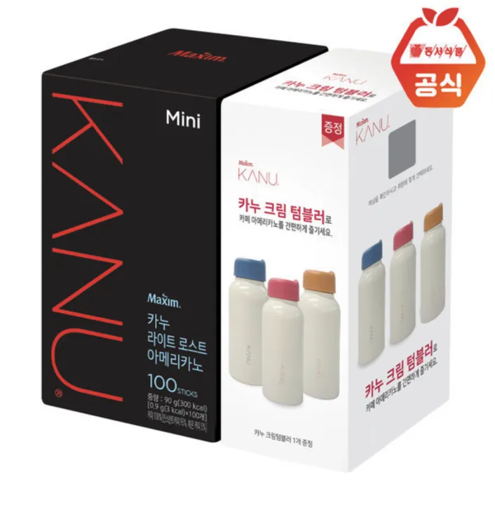 [Original] 카누라이트로스트아메리카노 Maxim Kanu Light Roast Americano Mini (กาแฟ ...