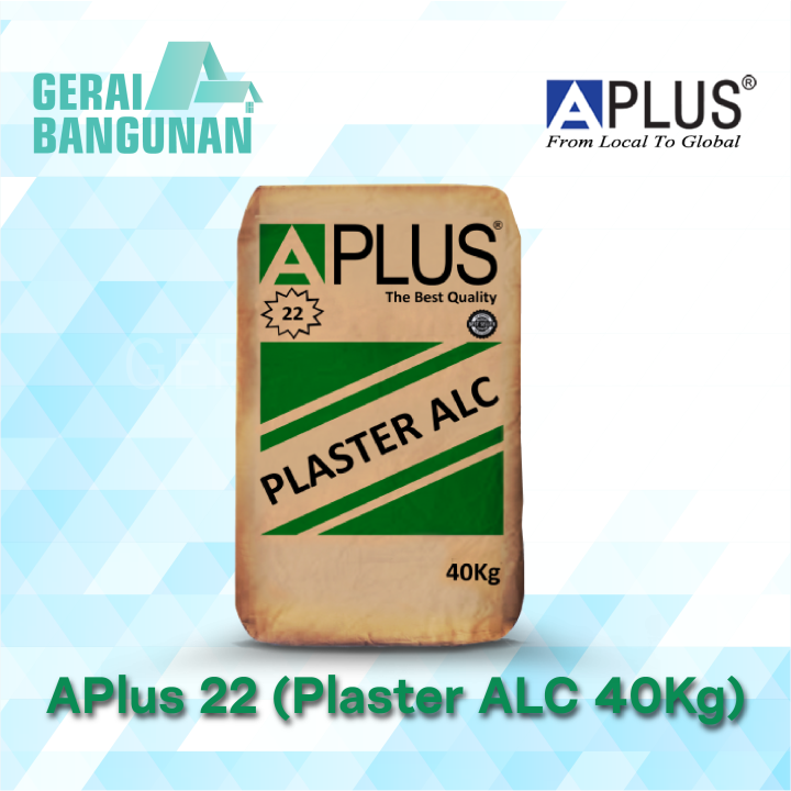 Aplus 22 Plaster ALC 40Kg | A Plus 22 Plaster ALC 40 Kg | Lazada Indonesia
