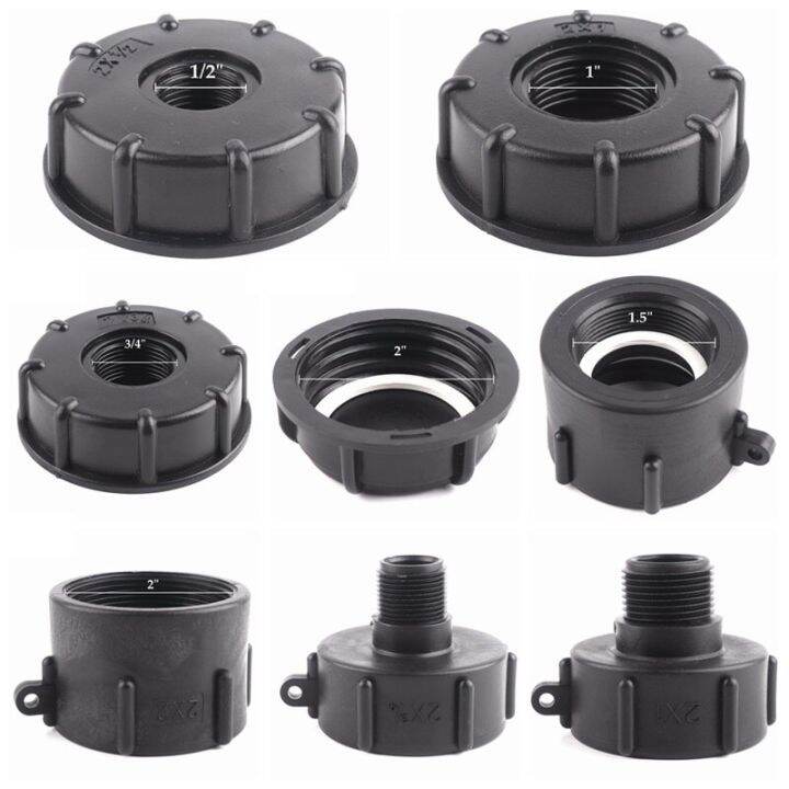 IBC Ton Barrel Connector Tank Adapter Plastic IBC Hose Adapter Fitting ...