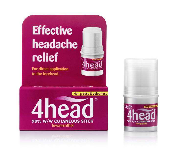 4head Stick Effective headache relief บรรเทาอาการปวดหัว ไมเกรน วิงเวียน ...