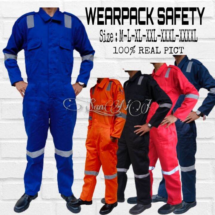 TERBARU Wearpack Safety / Wearpack Langsungan / Wearpack Kerja ... TERBARU Wearpack Safety / Wearpack Langsungan / Wearpack Kerja ...