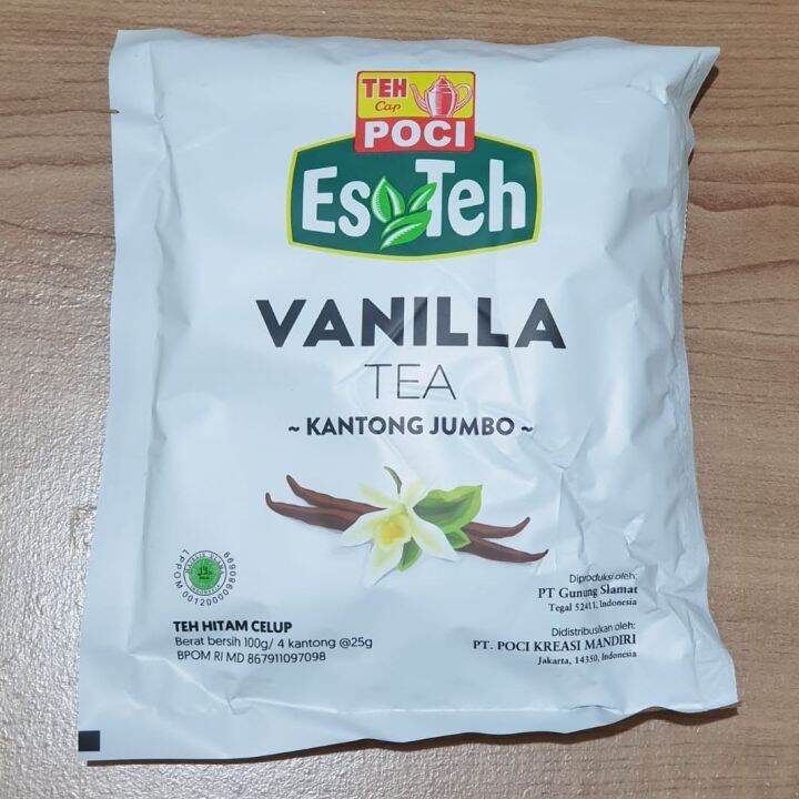 Teh Celup Rasa Vanilla Jumbo Teh Poci | Lazada Indonesia
