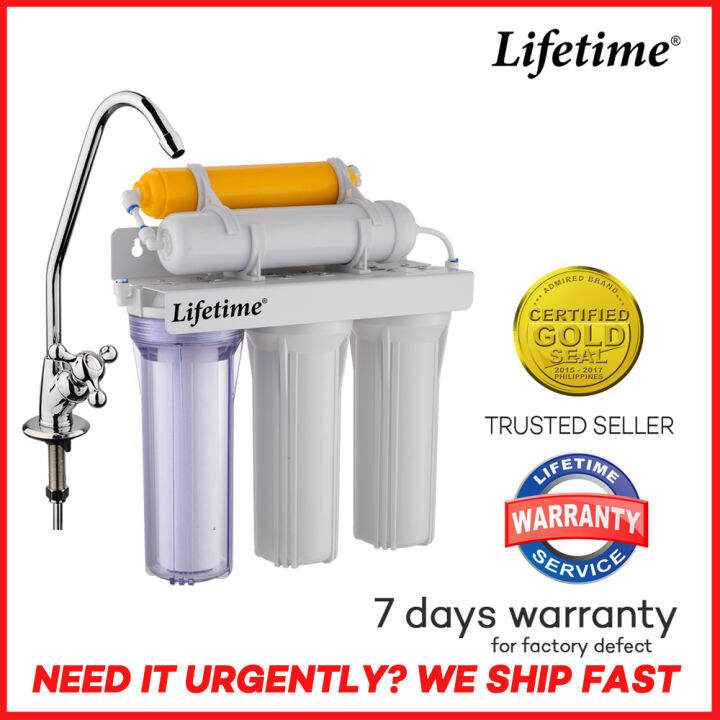 LIFETIME Deluxe Mineral Water Purifier LWP-M5S DLX 5 Stage Water ...