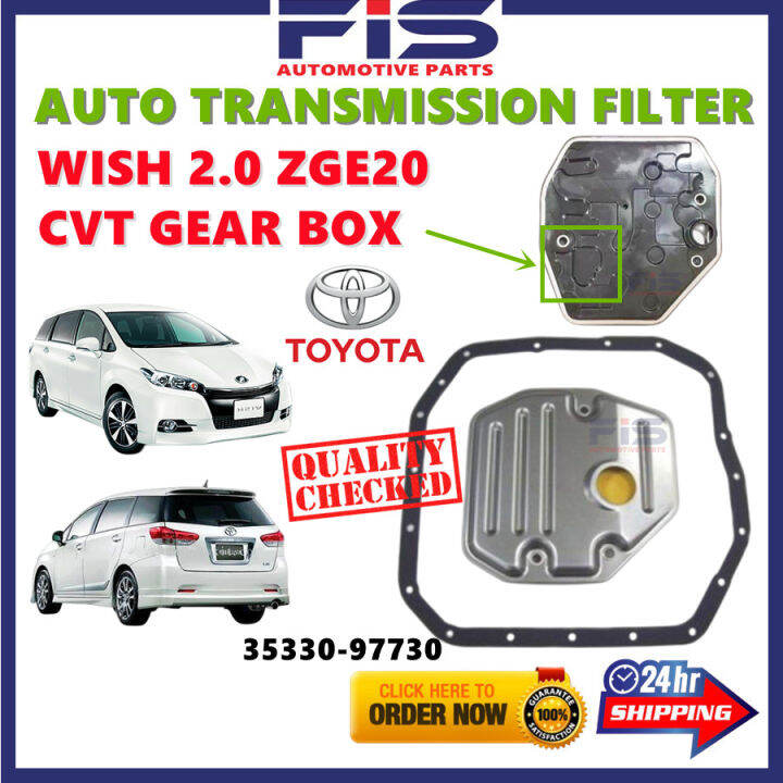 FIS Auto Gear Box Filter Toyota Wish 2.0 ZGE20 35330-97730 Automatic Transmission Filters ...