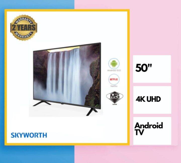 Skyworth 50 Inch 4K UHD Android TV 50SUC6500 | Klang Valley Only ...