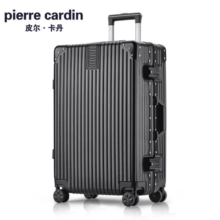 Pierre Cardin suitcase trolley suitcase universal wheel cipher box 24 ...