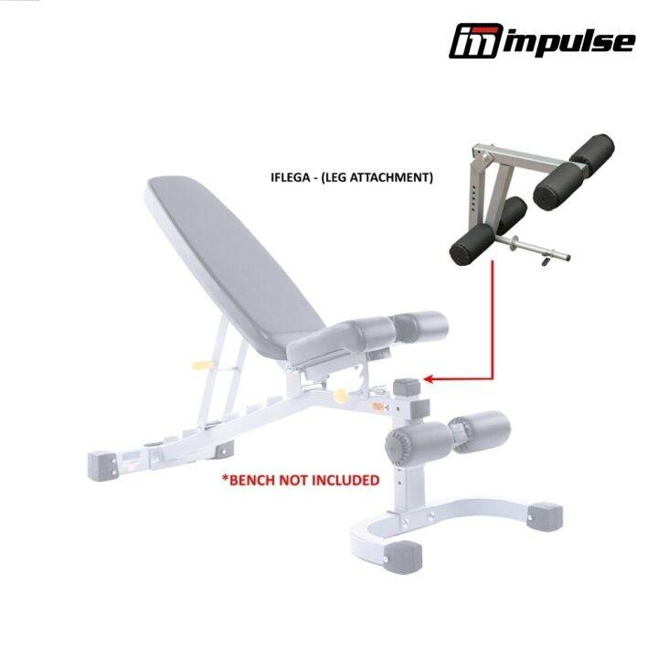 Impulse IFLEGA Leg Extension / Curl Attachment for IFFID Multi ...