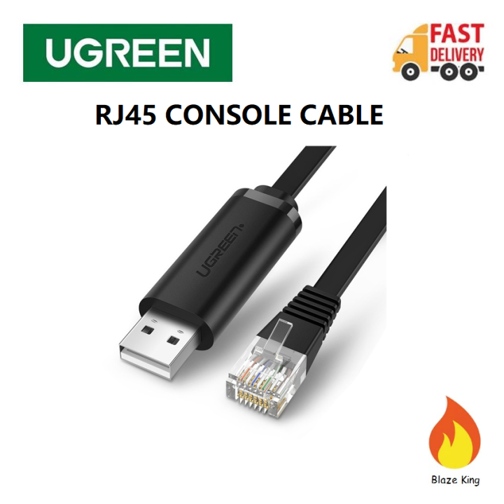 UGREEN USB to RJ45 Console Cable RS232 Serial Adapter for Cisco Router ...