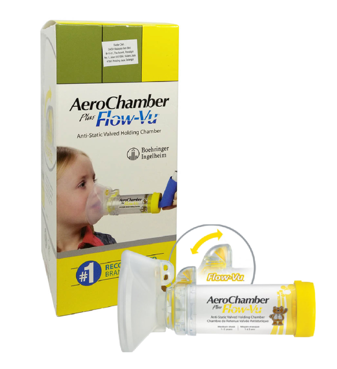 AeroChamber Plus Flow Vu - Children | Lazada