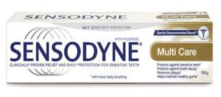 SENSODYNE MULTI-CARE TOOTHPASTE-100G | Lazada