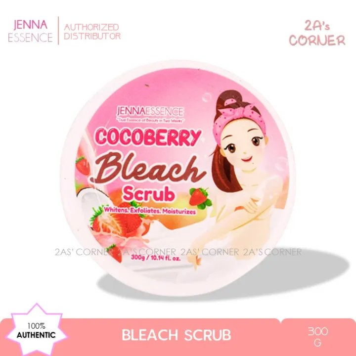 CocoBerry Bleaching Scrub 300g | Jenna Essence Bleach Scrub | Fast ...