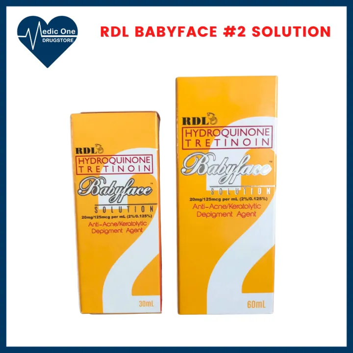 RDL Babyface #2 Solution 30ml & 60ml | Lazada PH