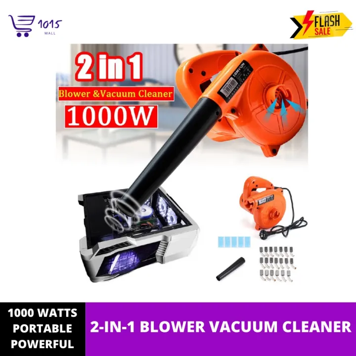 HIGH POWERED 1000w Electric Hand Operated Air Blower Vacuum Cleaner For ...