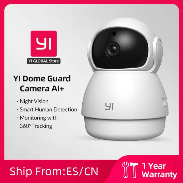 YI Dome Guard Camera 1080p Wifi Camera Human Pet AI Webcam Ip Camera ...