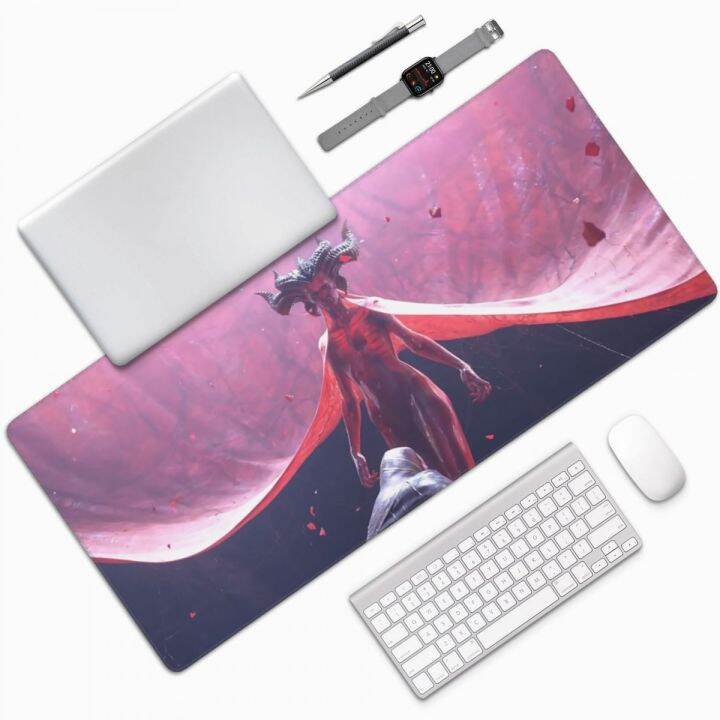 Lilith Diablo 4 Horror Game Keyboard Desk Mat Mousepad Big Laptop ...