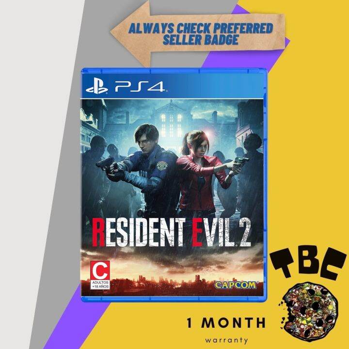 Resident Evil 2 - PlayStation 4 [R3|[R2] | Lazada PH