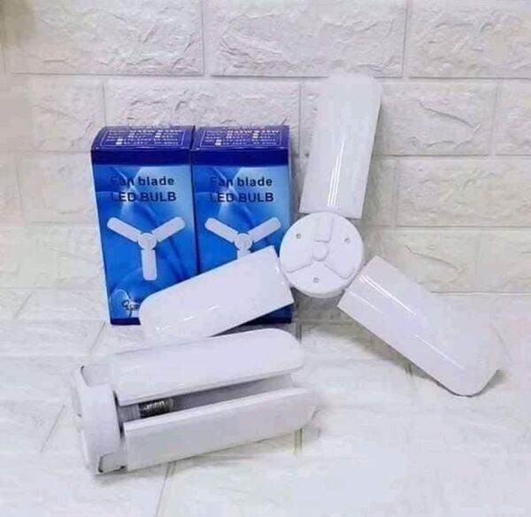 45W 6500K AC170-265V Foldable Fan Blade LED Light Bulb | Lazada PH