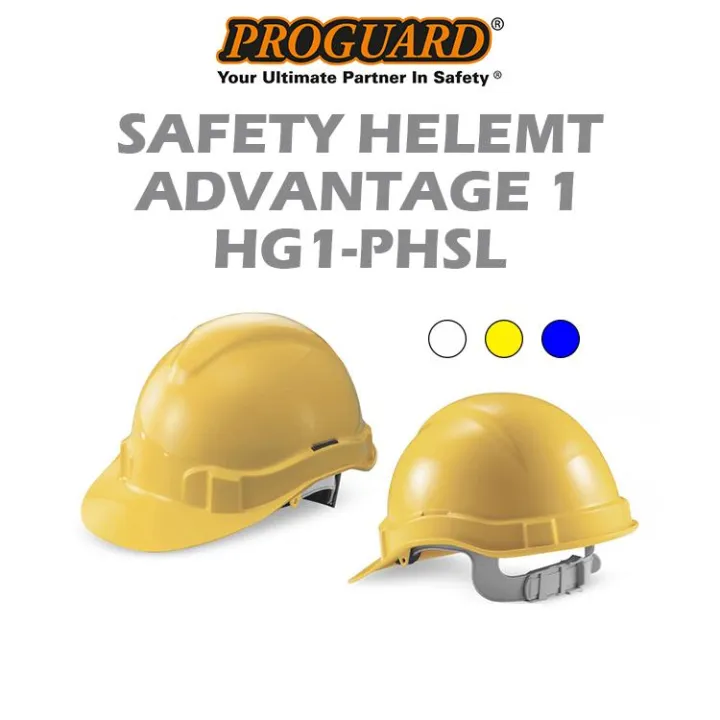 Proguard Safety Helmet HG1-PHSL(YELLOW colour) | Lazada
