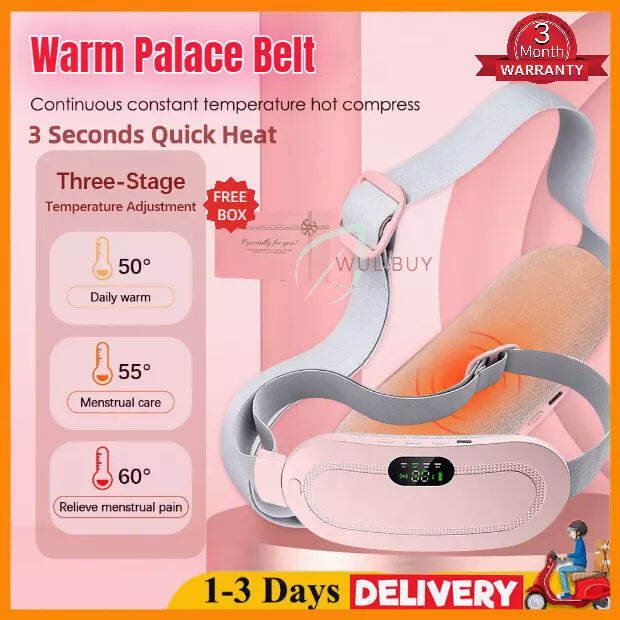 Warm Palace Belt Quick Heating Pad Menstrual Warming Belt Period Pain ...