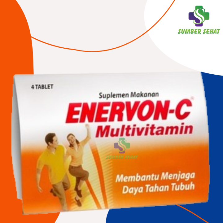 ENERVON C 500 MG STRIP 4 TABLET | Lazada Indonesia