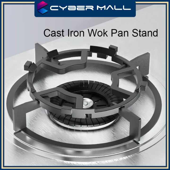 Cast Iron Wok Pan Support Wok Stand Rack Stand for Burner Gas Stove ...