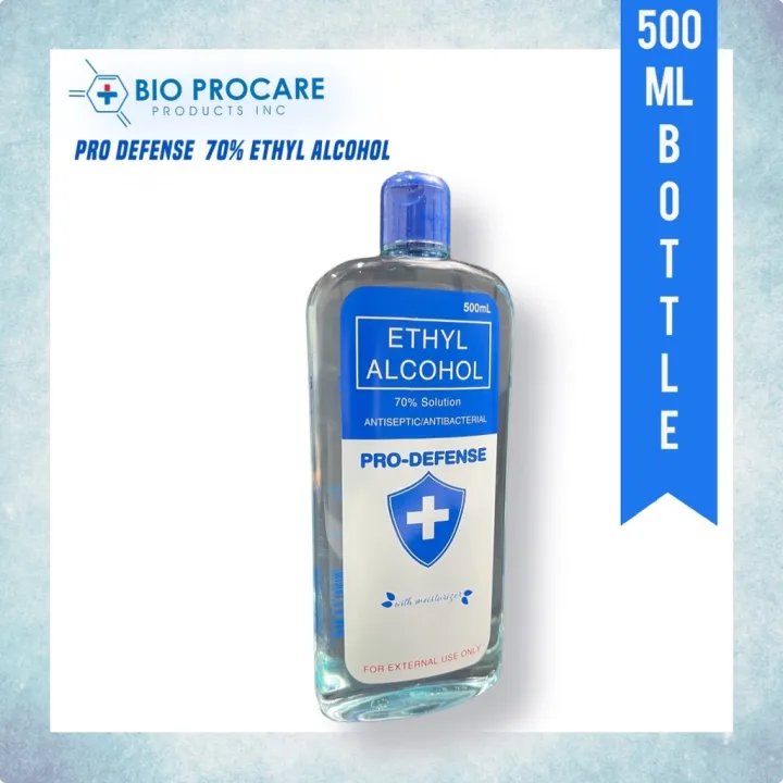 Pro Defense 70% Ethyl Alcohol 500ml | Lazada PH