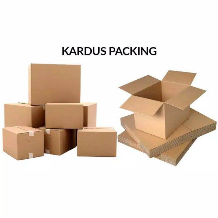 Kardus Tambahan packingan / Kardus agar paket lebih aman dan safety ...