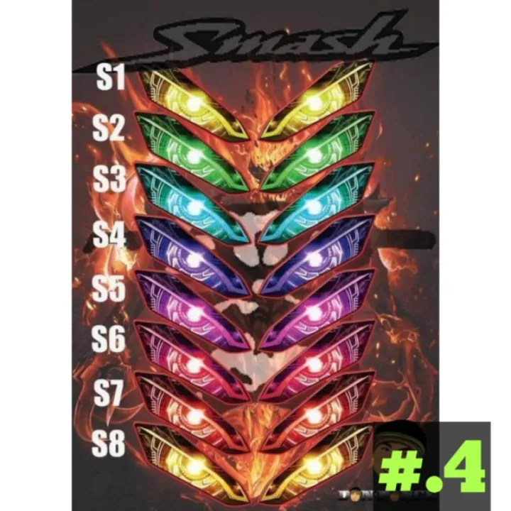 Smash 115 winker eye transparent | Lazada PH