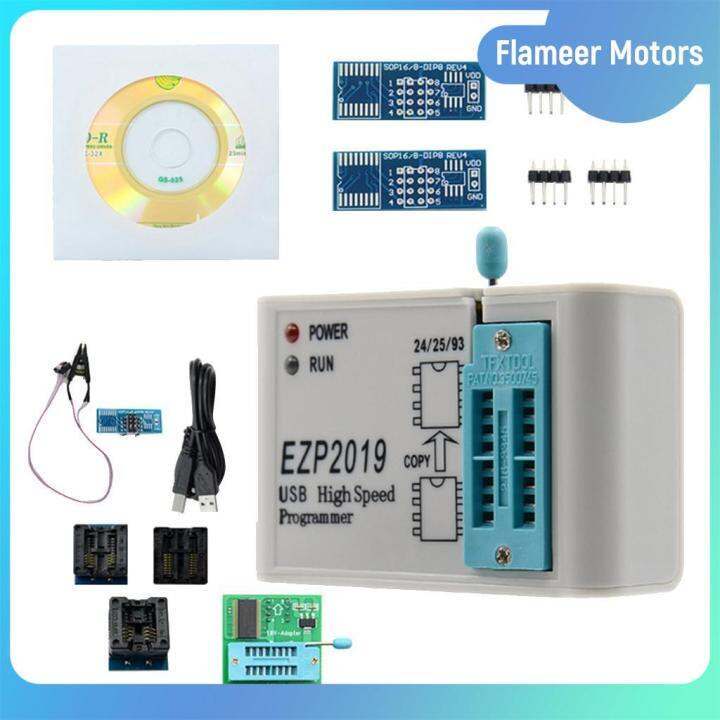 Flameer USB High Speed SPI Programmer EZP2019 Support 24 25 26 93 ...