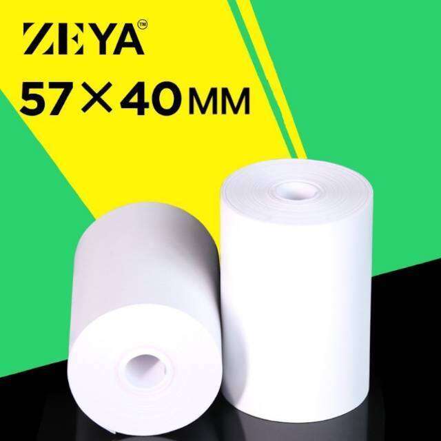 20roll、50roll、100roll POS 57x40mm Thermal Paper For Receipt Thermal ...