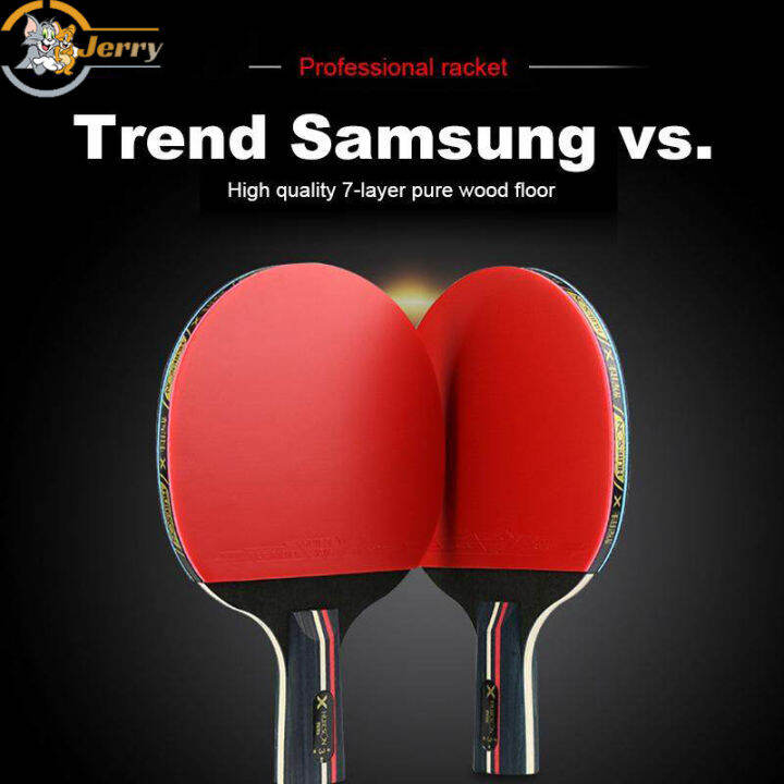 Table Tennis Racket set, 2 Premium Rackets and 3 Ping Pong Balls Ping ...