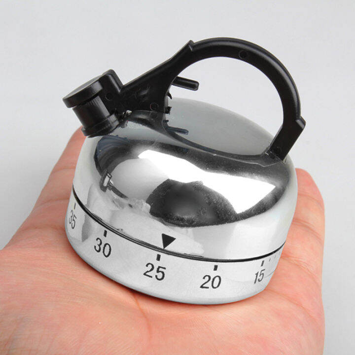 Kitchen Timer Alarm Clock Mechanical Teapot Timer Timing Tool Cooking ...