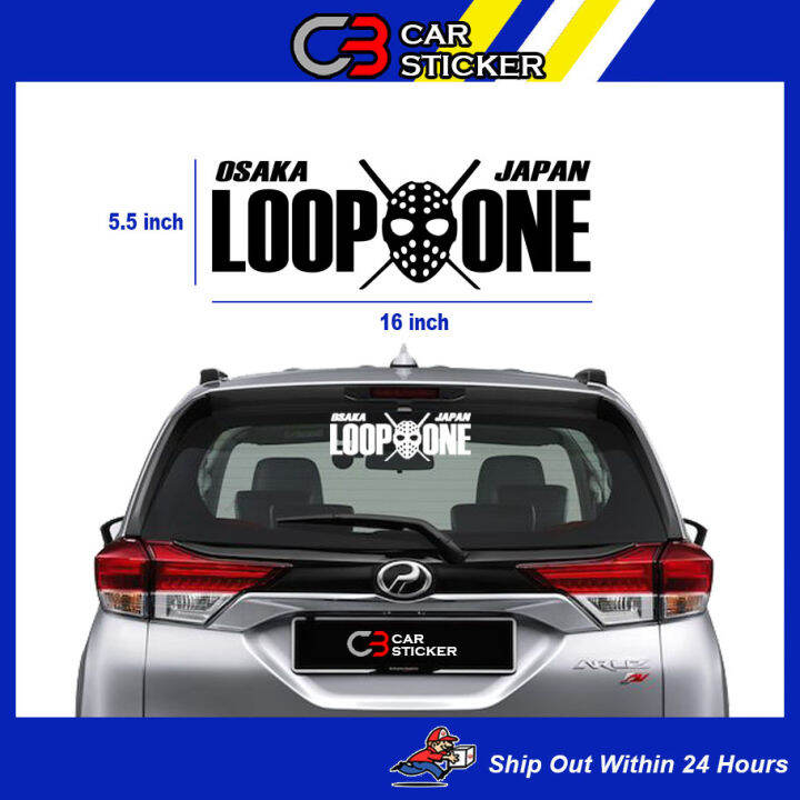 Loopone Kanjo Osaka Car Sticker / CS603 | Lazada
