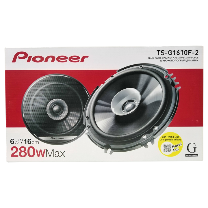 Pioneer TS-G1610F-2 16cm Dual Cone Speaker (Pair) Original G-Series | Lazada PH