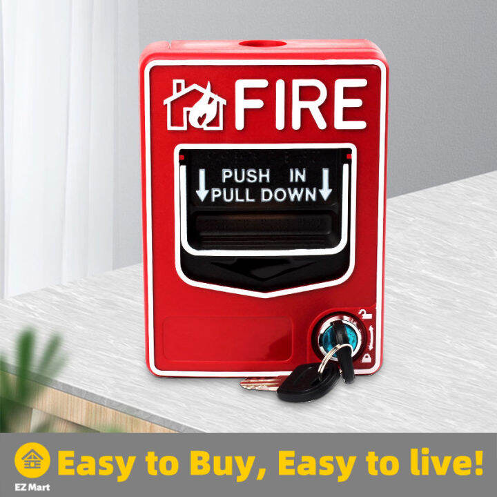 【Fast Shipping】 2 Wires Conventional Fire Alarm Manual Call Point Push ...