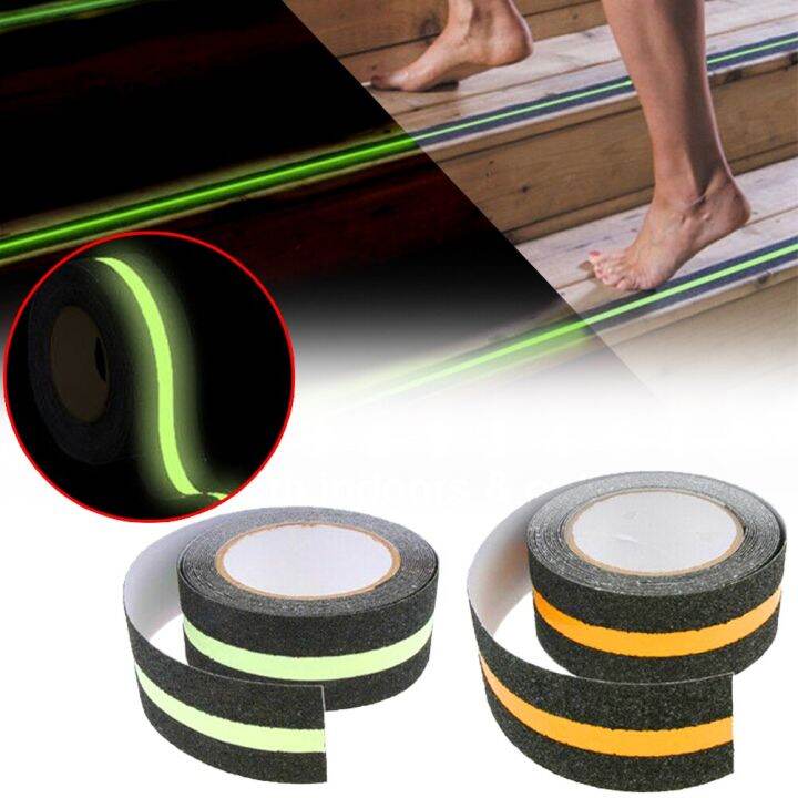 5M Floor Safety Luminous Strip Reflective Strip Non Skid Tape Adhesive ...