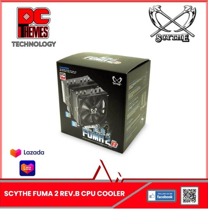 SCYTHE FUMA 2 REV.B CPU COOLER | Lazada Singapore