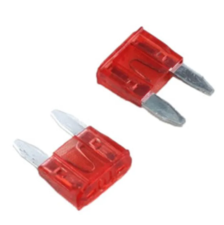 10 Pcs Sikring sekring fuse tancap colok 10a / 10A fuse Besar | Lazada ...