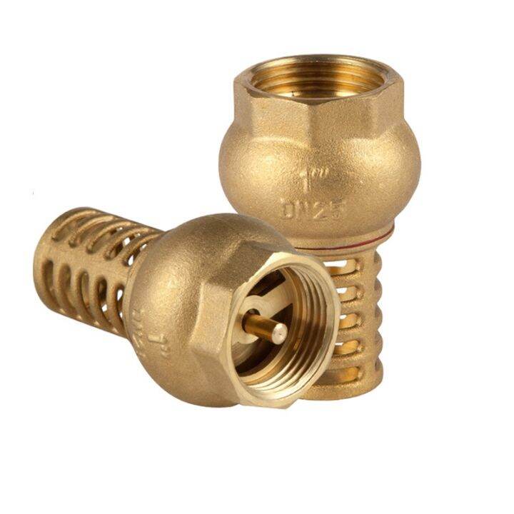 female thread DN15 DN20 DN25 Water pump bottom valve brass Filter valve ...