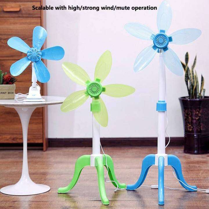 New Five Leaves Stand Fan 690 Telescopic Tripod Larger and Better ...