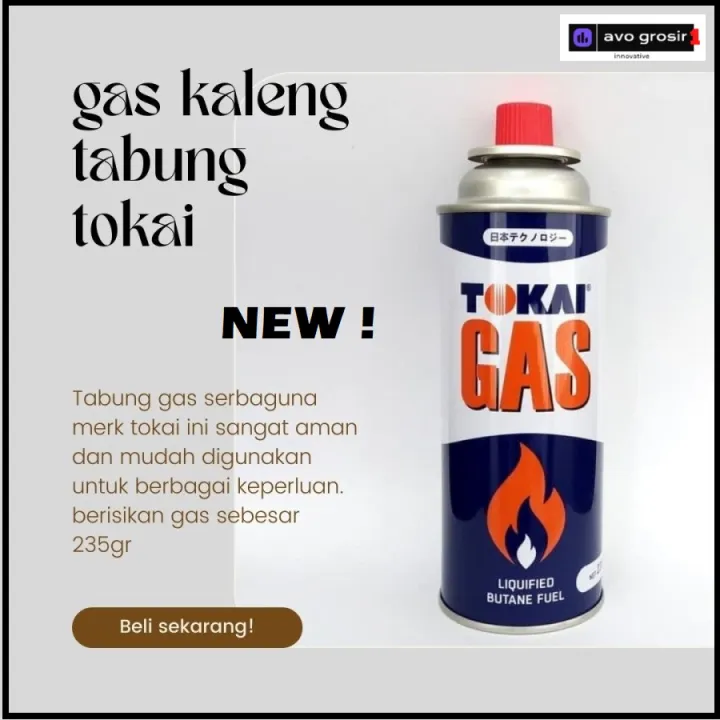 Gas Kompor Portable Liquified Butane Fuel Tokai Hi Cook BARU | Lazada ...