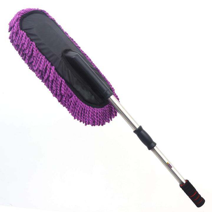 Retractable Telescopic Car Microfiber Mop Car Brush Car Duster Wet and ...
