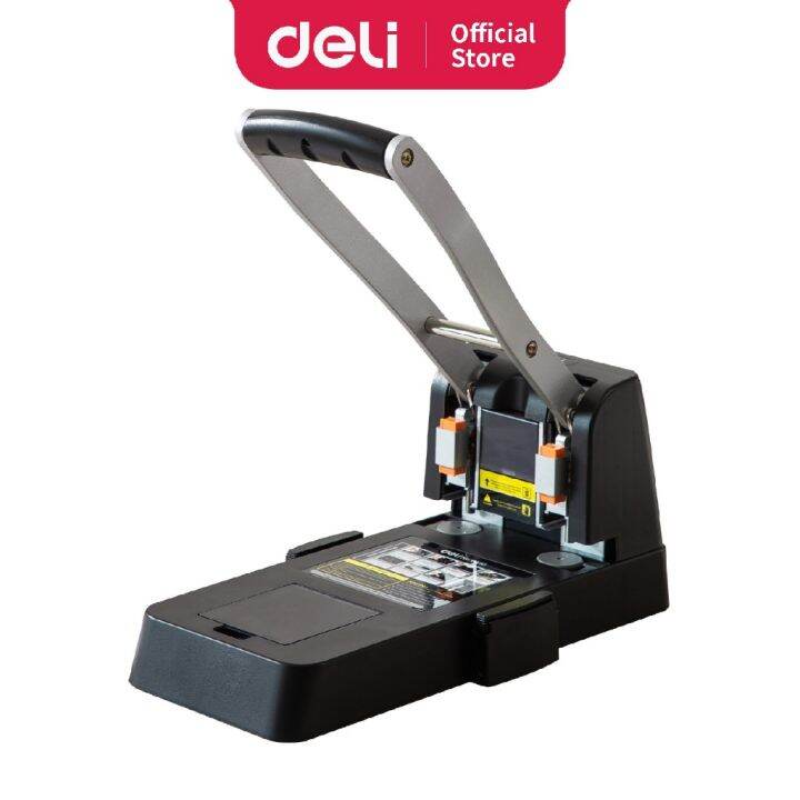 Deli 2-Hole Heavy Duty Punch (6mm x 100 Sheets x 80g) E0130 | Lazada