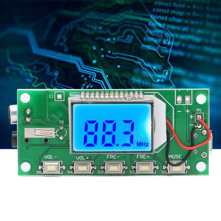 FM Transmitter Module Frequency Modulation FM Transmitter Stereo ...