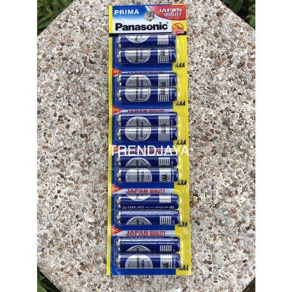 Baterai Panasonic Prima AAA 1.5V (isi 2 pcs) | Lazada Indonesia