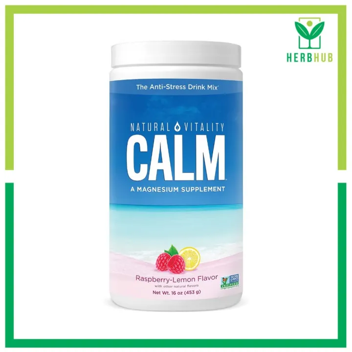 Herb Hub | Natural Vitality, CALM, The Anti-Stress Drink Mix, Anti ...