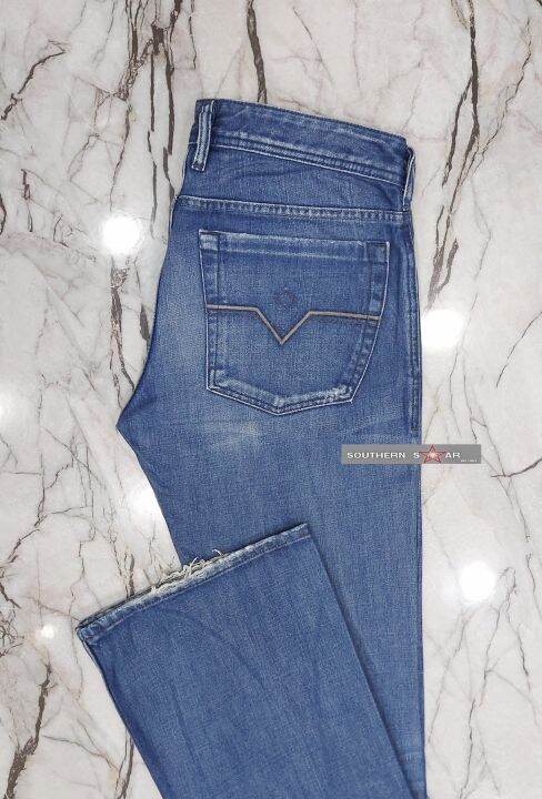 กางเกงยีนส์ Diesel ของแท้ FROM ITALY รุ่นZATHAN เอวตามป้าย32 ยาว32.5 ...