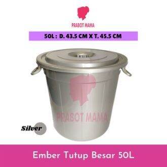 Ember Tutup Besar 30 40 50 Liter / Ember Bak Mandi Jumbo / Ember Kamar ...