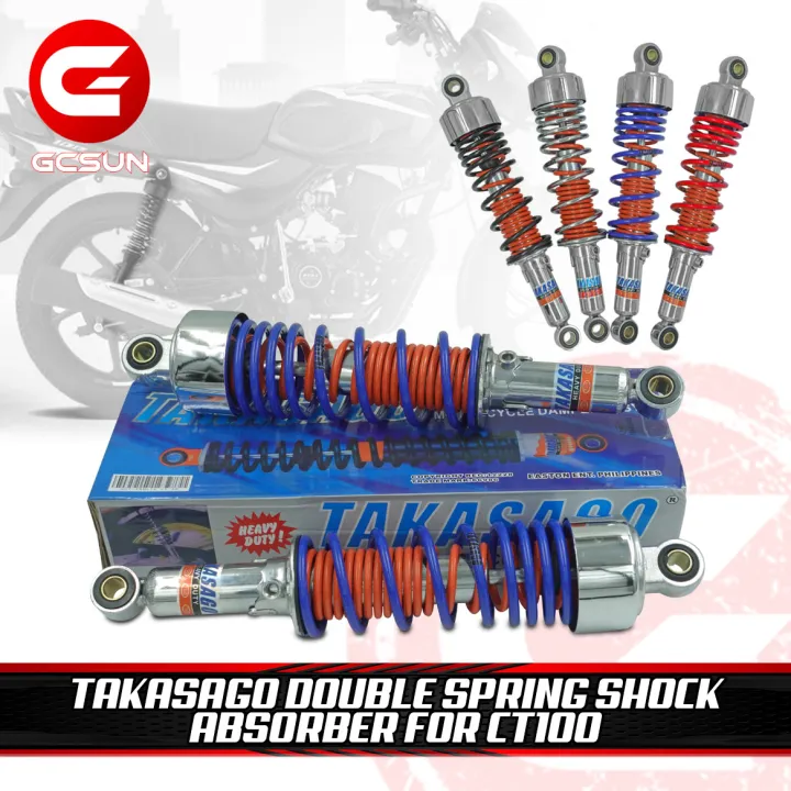 TAKASAGO DOUBLE SPRING SHOCK ABSORBER FOR CT100-GCSUN | Lazada PH